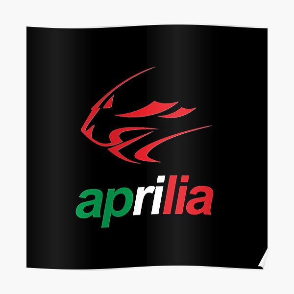 "aprilia's racing lion logo" Poster for Sale by henrykemp2 | Redbubble