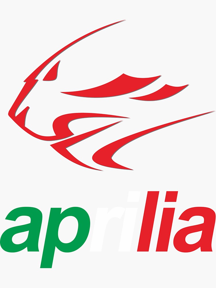 "aprilia's racing lion logo" Sticker for Sale by henrykemp2 | Redbubble