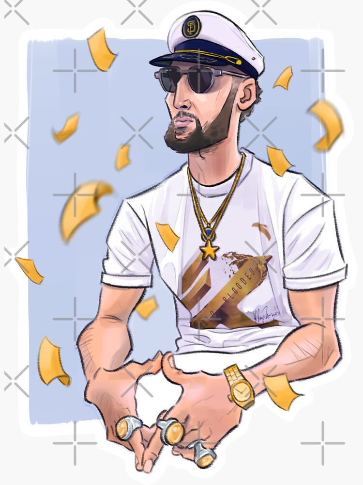 "Captain Klay Sticker" Sticker for Sale by Vili Paoletić | Redbubble