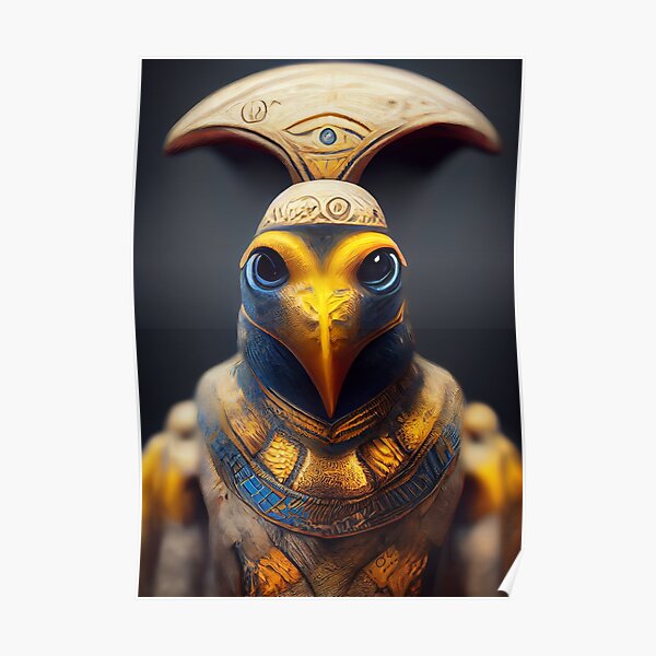 "Horus The Egyptian God" Poster for Sale by MarkColeImaging | Redbubble