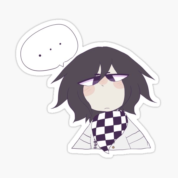 "kokichi ouma" Sticker by rubberbanging | Redbubble