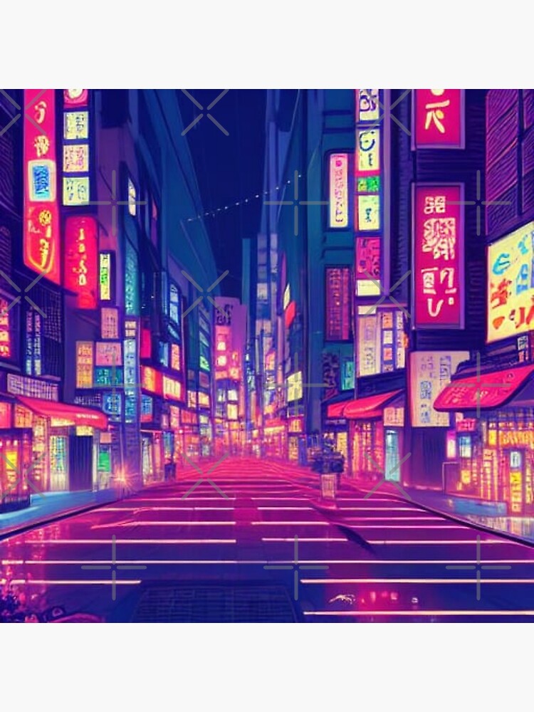 "Tokyo Night View #1" Poster for Sale by heycomics | Redbubble