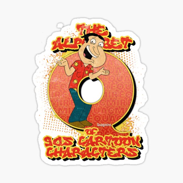 "The Alphabet of 90s Cartoon Characters Letter Q is for Quagmire ...