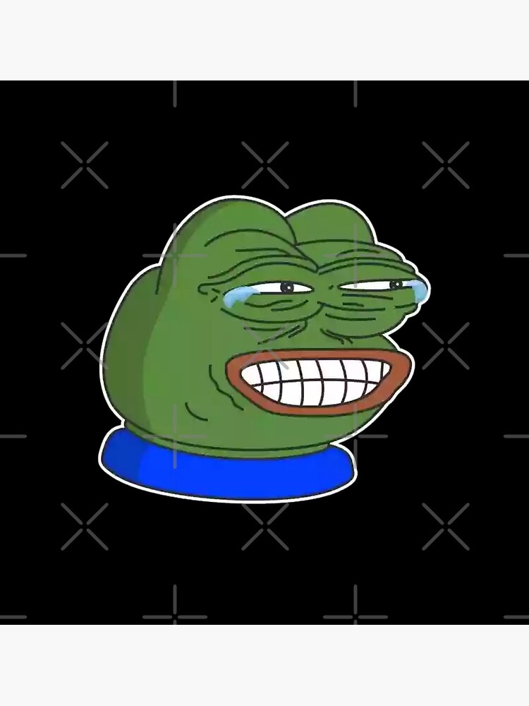 "Pepe The Frog - Tears of Laughter" Poster for Sale by Tobster01 ...