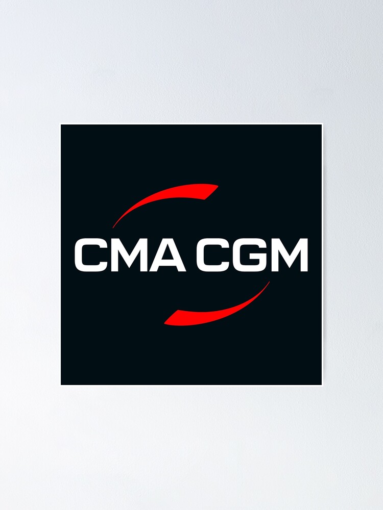 "Classy Cma Cgm Design" Poster for Sale by clivanton | Redbubble
