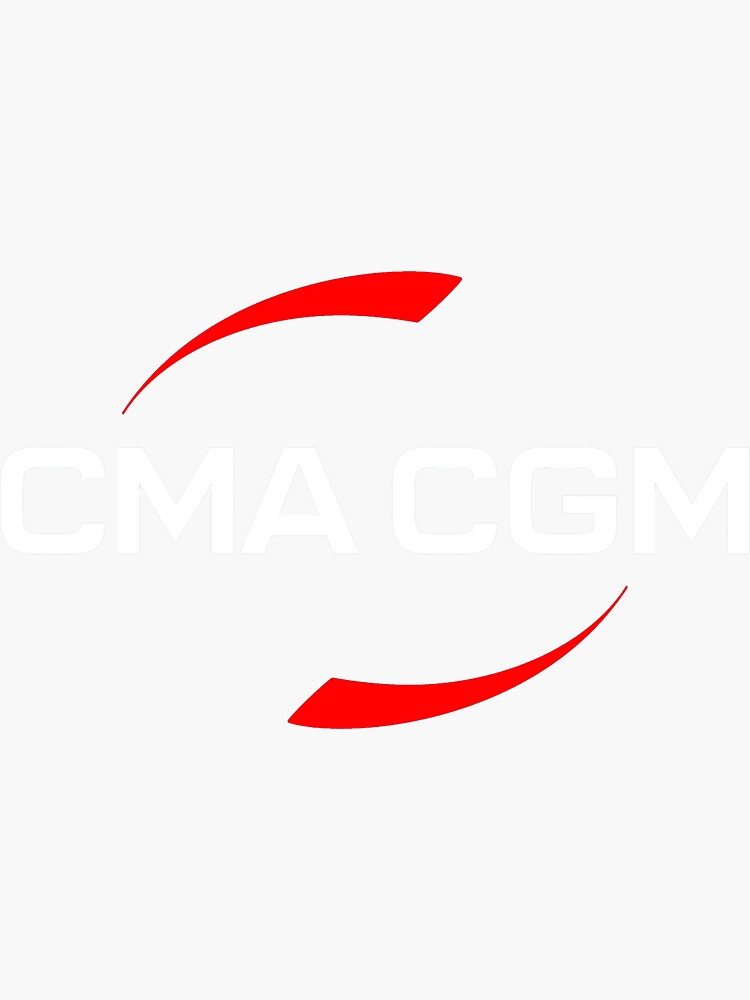 "Classy Cma Cgm Design" Sticker for Sale by clivanton | Redbubble