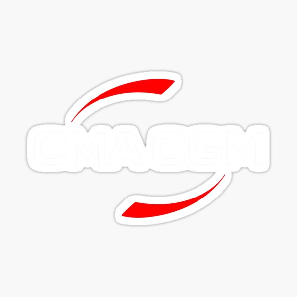 "Classy Cma Cgm Design" Sticker for Sale by clivanton | Redbubble