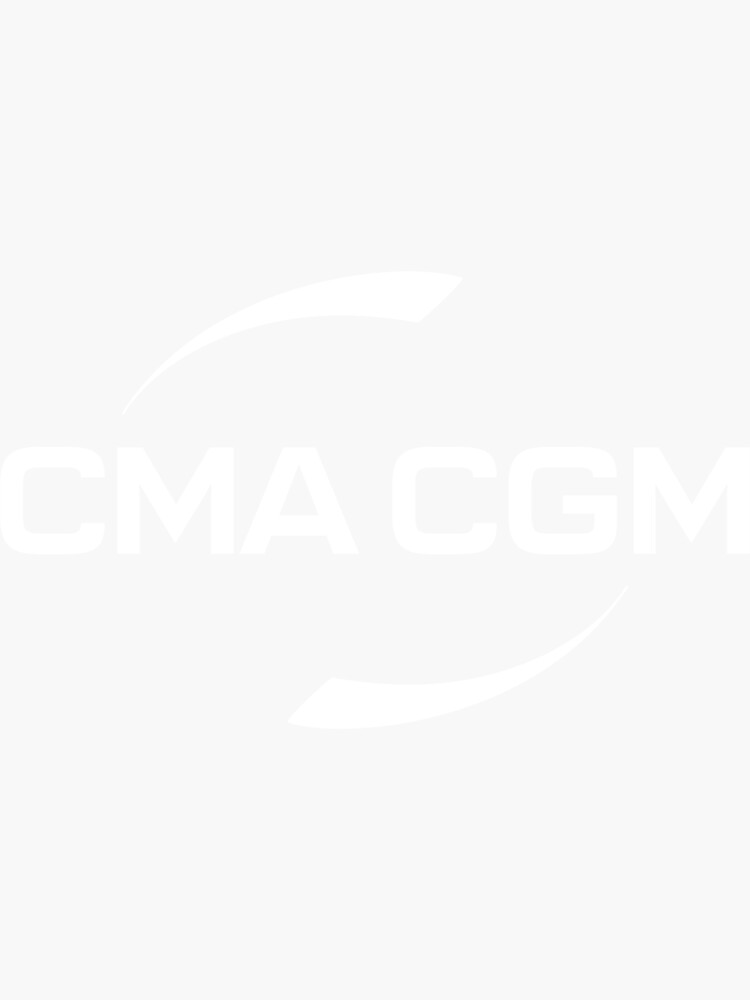 "Interesting Cma Cgm Design" Sticker for Sale by clivanton | Redbubble