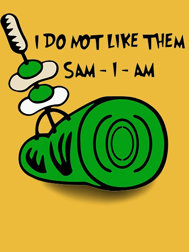 Camiseta De Hombre Con Huevos Verdes Y Jamón Huevos Verdes Con Jamón