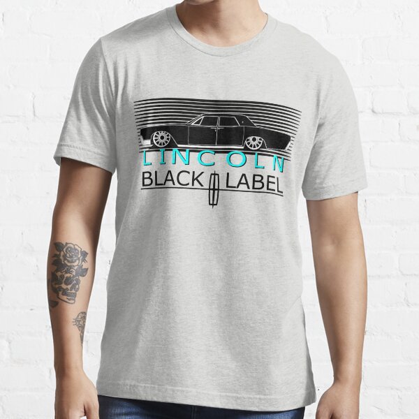 "Lincoln Black Label" T-shirt for Sale by BL3Designco | Redbubble ...