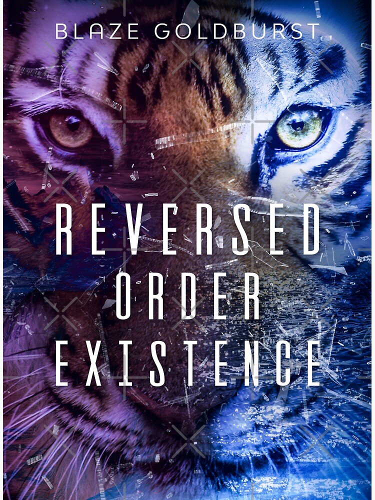 "Reversed Order Existence Tiger Cat Pets Animals" Sticker for Sale by ...