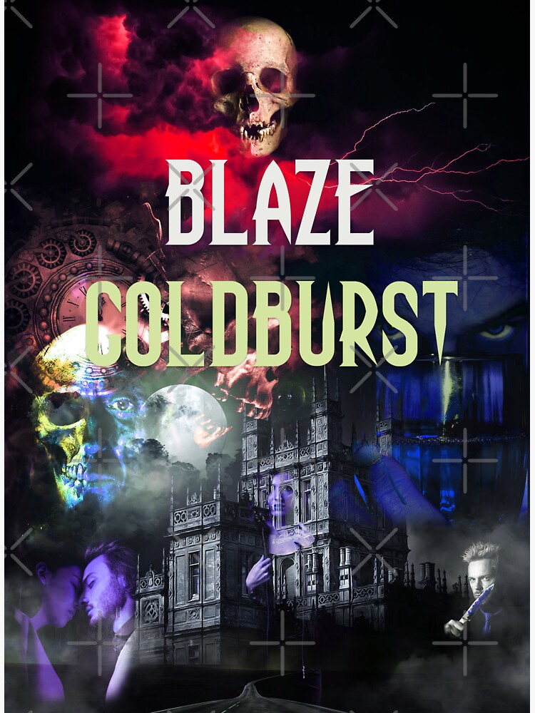 "Blaze Goldburst Skull Mansion Valentine Lover" Sticker for Sale by blazegoldburst | Redbubble