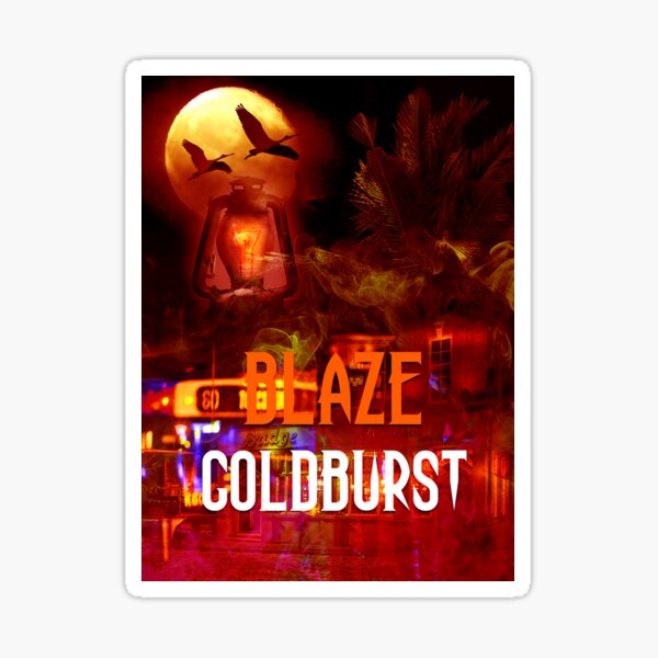 "Blaze Goldburst Fall Vibes Christmas New Year" Sticker for Sale by blazegoldburst | Redbubble