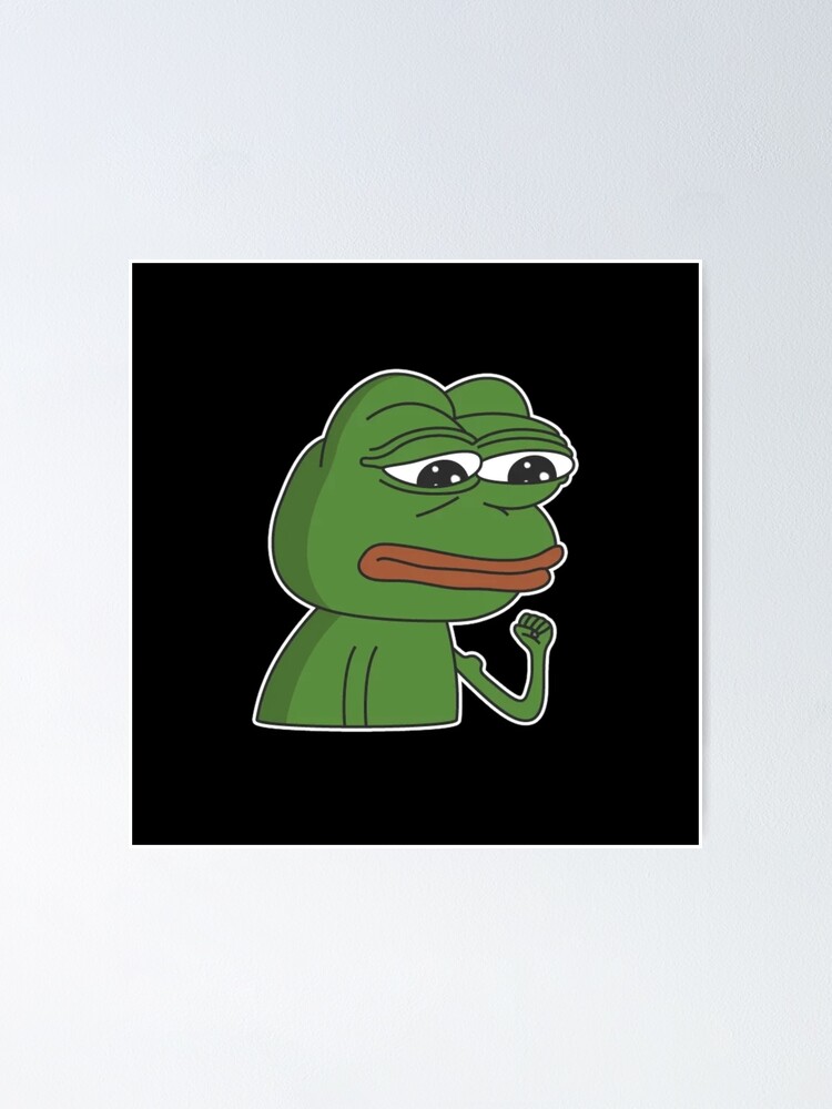 "Pepe The Frog - Muscle Flex" Poster for Sale by Tobster01 | Redbubble