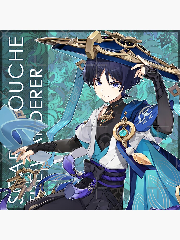 Pegatina «Scaramouche :: The Wanderer :: Balladeer Genshin Impact» de ...