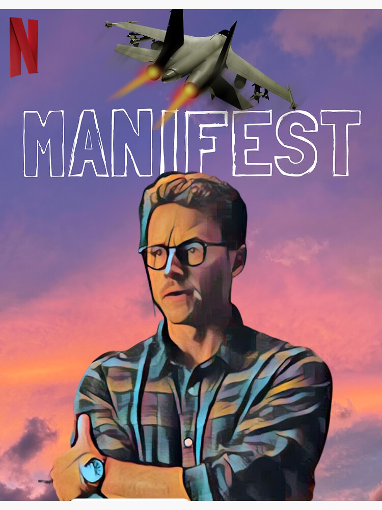 "Ben stone manifest netflix animated art best actor" Sticker for Sale ...