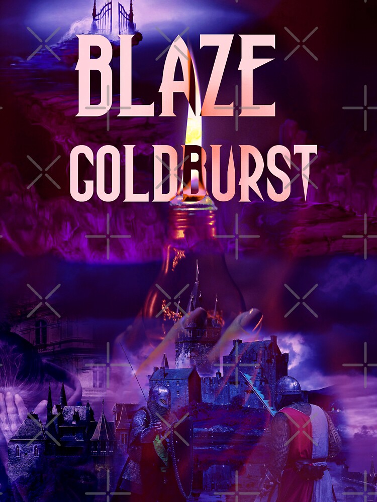 "Blaze Goldburst Knight Fantasy Heaven Hell" T-shirt for Sale by blazegoldburst | Redbubble ...