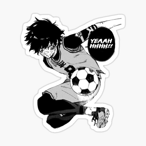 " isagi yoichi " Sticker for Sale by MoEl-Art | Redbubble