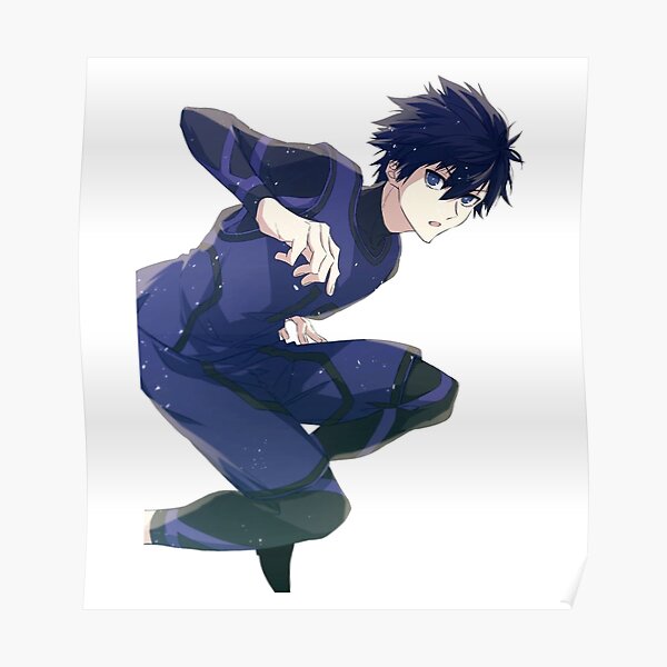 "Isagi Yoichi - Blue Lock " Poster for Sale by MoEl-Art | Redbubble