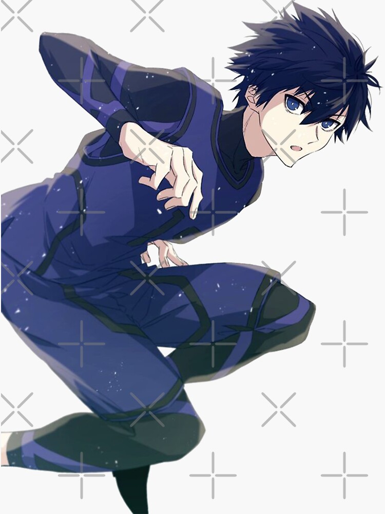 "Isagi Yoichi - Blue Lock " Sticker for Sale by MoEl-Art | Redbubble