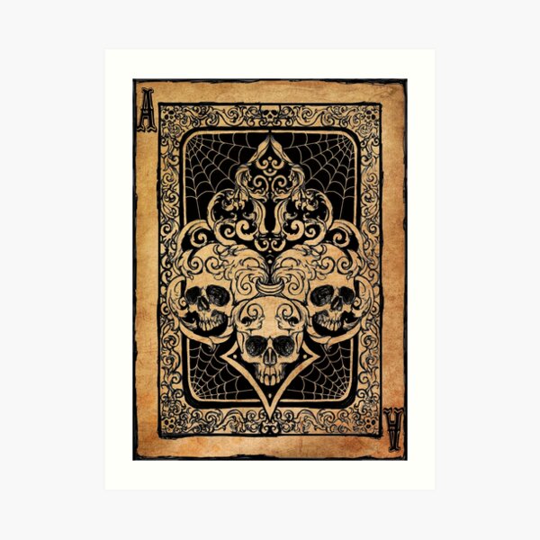 "Ace of Spades Death Card" Art Print for Sale by ShayneoftheDead ...
