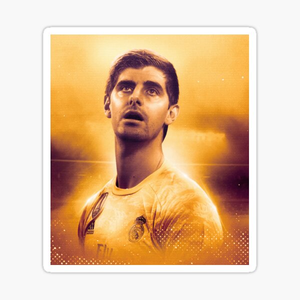 "Art Thibaut Courtois" Sticker for Sale by allijonatan | Redbubble