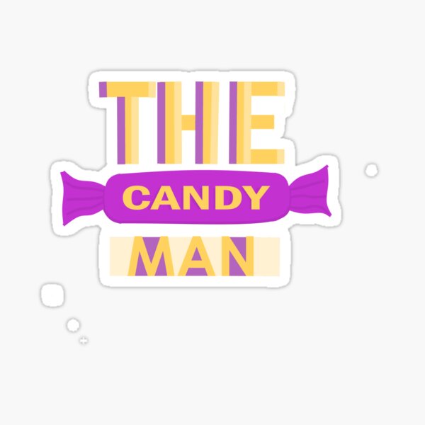 "the candy man - charlie and the chocolate factory inspired" Sticker ...