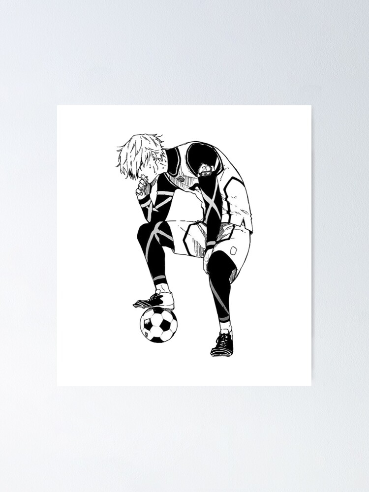 "Nagi Seichirô Blue Lock anime" Poster for Sale by MoEl-Art | Redbubble