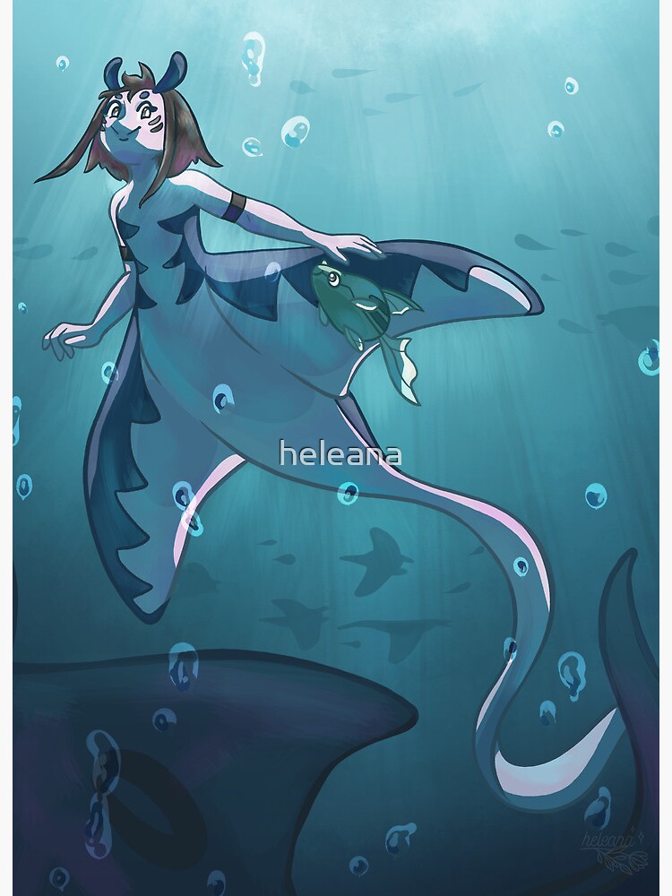 Manta Ray Mermaid Manta Ray Mermaid | Baby One Piece