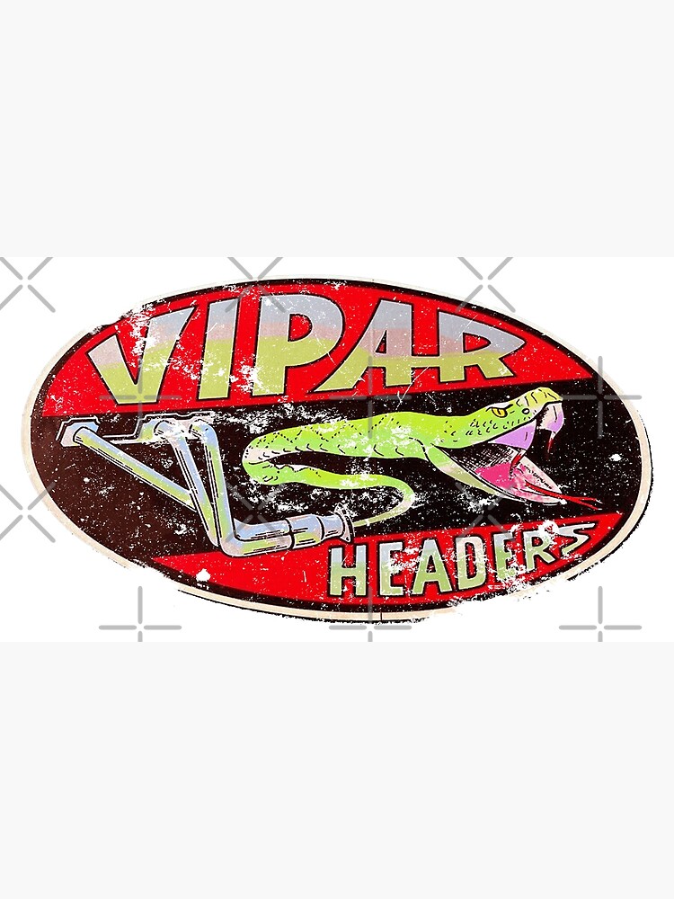 "Vipar Headers" Poster for Sale by Retrorockit | Redbubble
