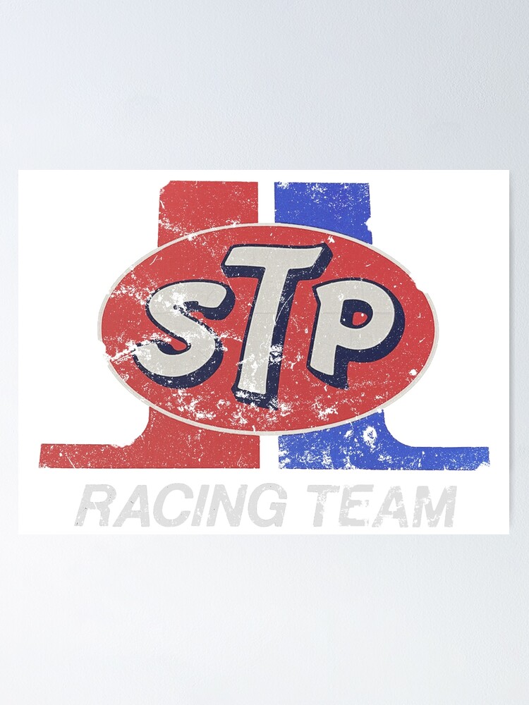 "STP Racing" Poster for Sale by Retrorockit | Redbubble