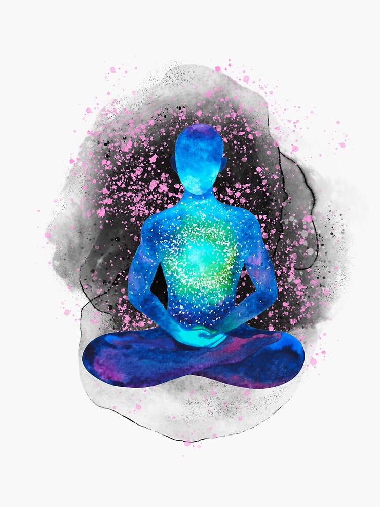 "State of Alignment - (Chakras) " Sticker for Sale by MindedInc | Redbubble