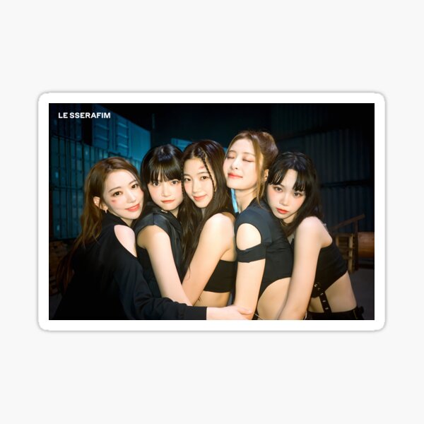 "LE SSERAFIM ‘ANTIFRAGILE’ Special Performance Video film photo" Sticker for Sale by catoro ...