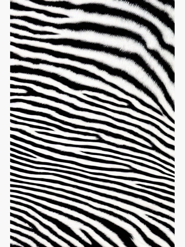 "zebra fur pattern texture" Sticker for Sale by earth-artists | Redbubble