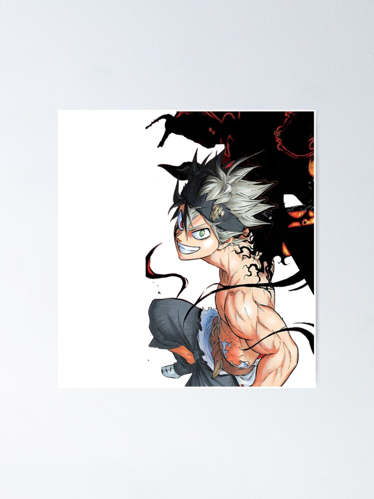 "Asta Demon form" Poster for Sale by Memedus | Redbubble