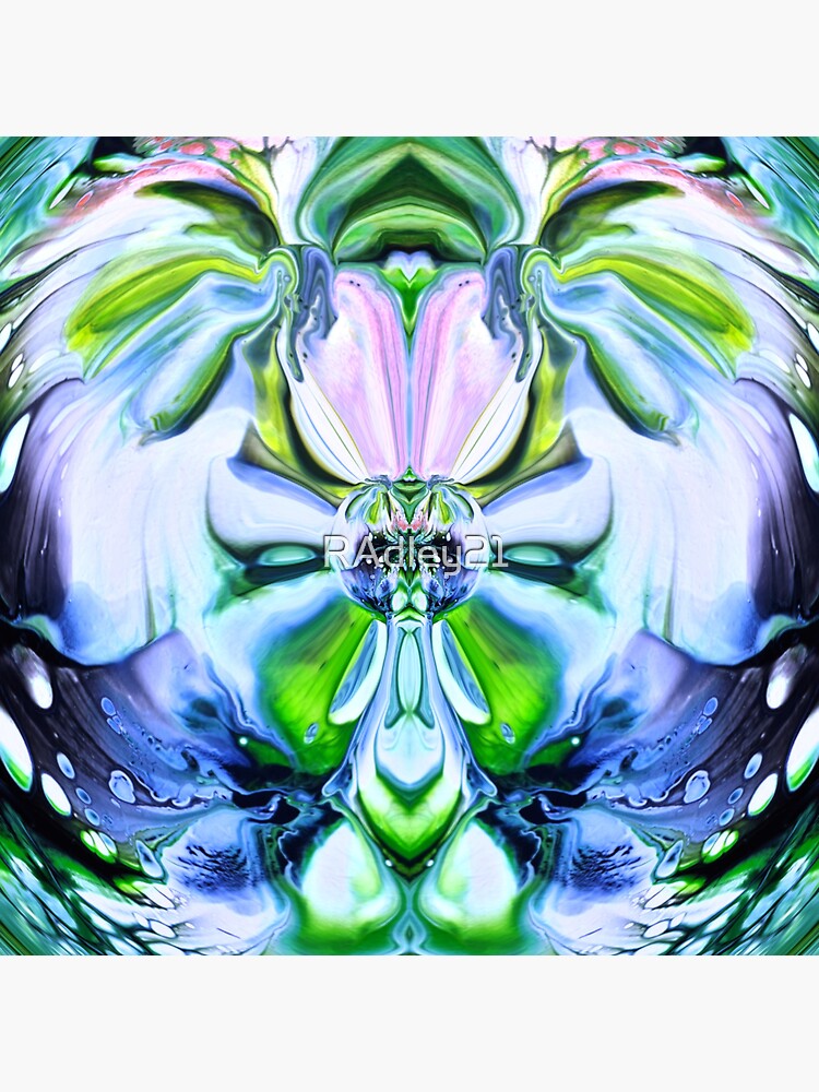 "Gaia - Abstract" Sticker for Sale by RAdley21 | Redbubble