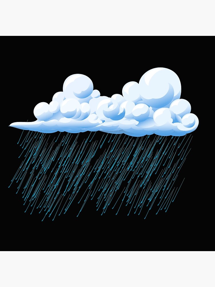 "Rain Cloud" Poster for Sale by pnand | Redbubble