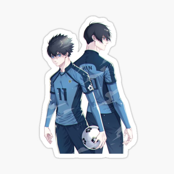 "Itoshi Rin and Isagi Yoichi and - Blue Lock " Sticker for Sale by MoEl ...