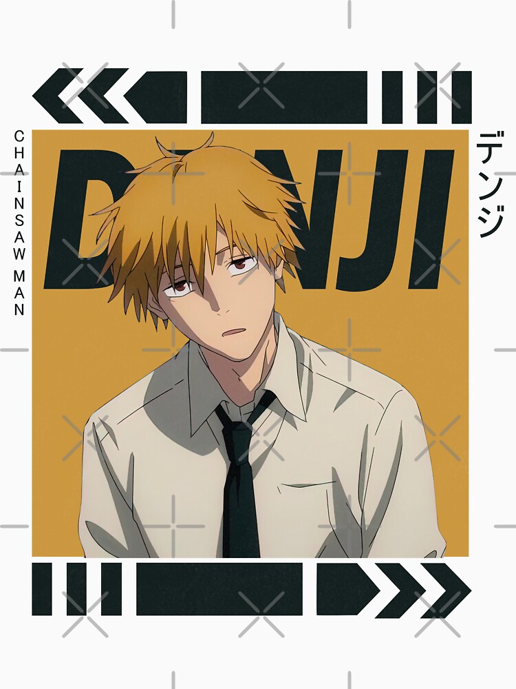 "Denji Chainsaw Man Square Design" T-shirt for Sale by IkaXII ...