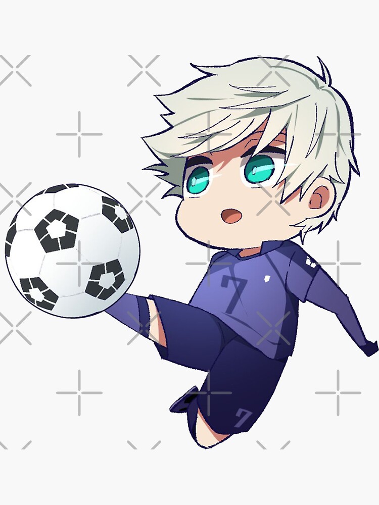 " Nagi Seichirô Blue Lock anime" Sticker for Sale by MoEl-Art | Redbubble