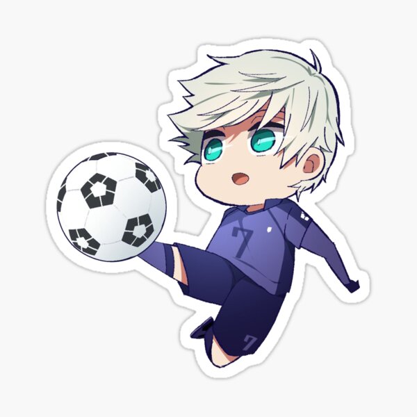 " Nagi Seichirô Blue Lock anime" Sticker for Sale by MoEl-Art | Redbubble