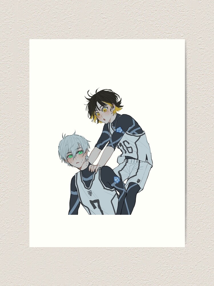 " Itoshi Rin and Bachira Meguru - Blue Lock " Art Print for Sale by ...