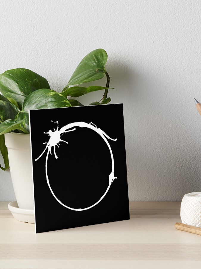 "Heptapod B (Translation: "HUMAN") Inverted" Art Board Print for Sale ...