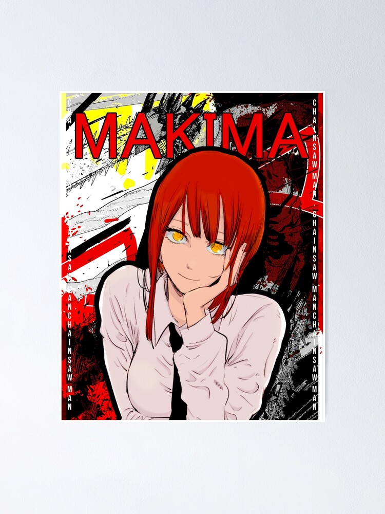 "Makima" Poster for Sale by pentoolart | Redbubble
