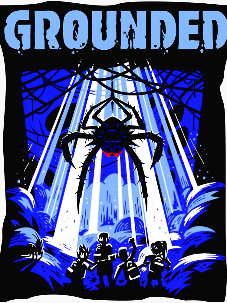 "Grounded Video Game" Sticker for Sale by alewandos | Redbubble