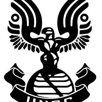 "UNSC Logo Patch" Sticker for Sale by TENGOUP | Redbubble