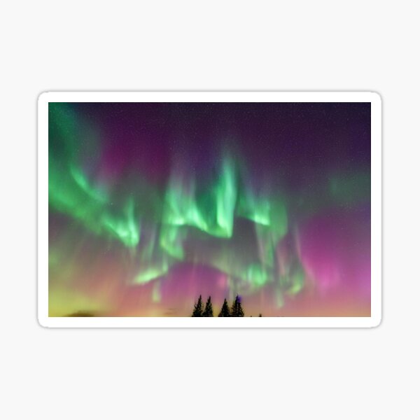 "Aurora I" Sticker for Sale by ai-aitist | Redbubble