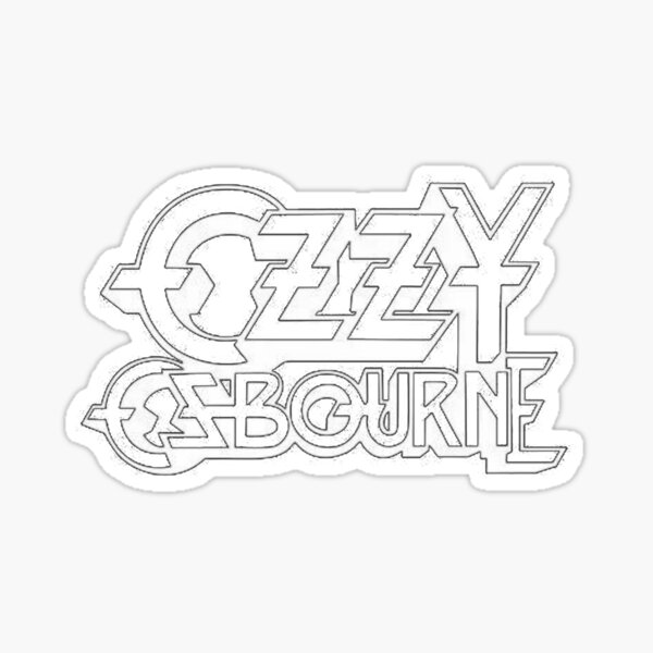 "7 best seller ozzy osbourne" Sticker for Sale by bbriscccc | Redbubble