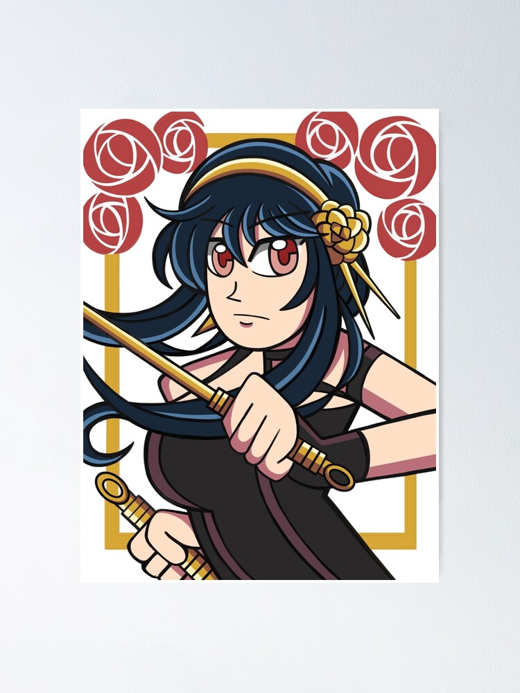 "Yor Forger" Poster for Sale by Gentlewonders | Redbubble