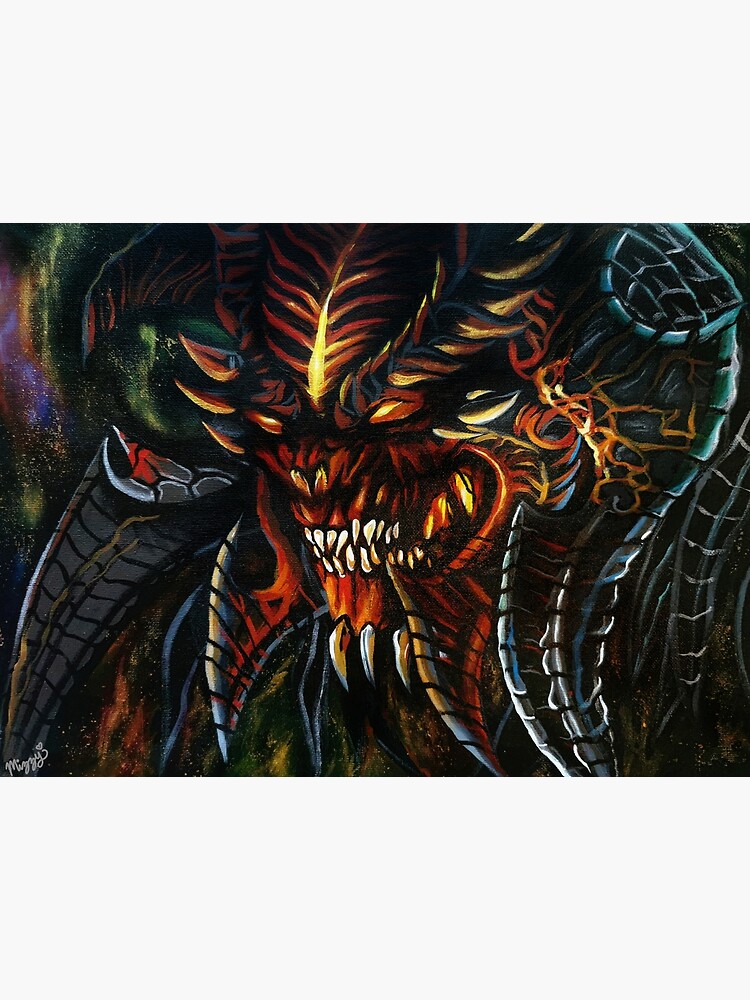 "Diablo (Devil)" Art Print for Sale by mizzycyn | Redbubble